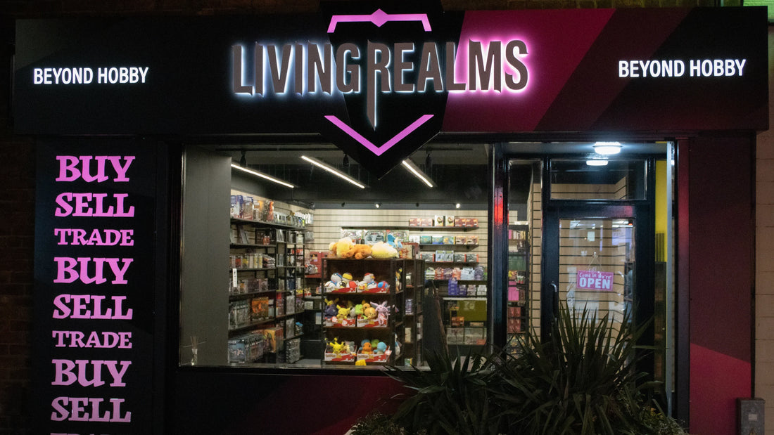 Living Realms | Premium Gaming Centre for Trading Cards, Miniatures
